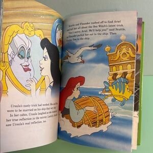 Disney | Other | Disneys The Little Mermaid Book Disney Movie Story ...